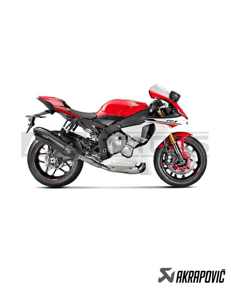 Yamaha R1M (2015-2022) komplett kipufogó rendszer - Akrapovic